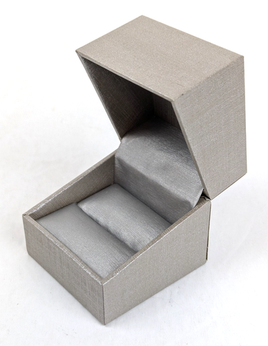 Zales the Diamond Store Empty Silver Ring Presentation Box Excellent ...