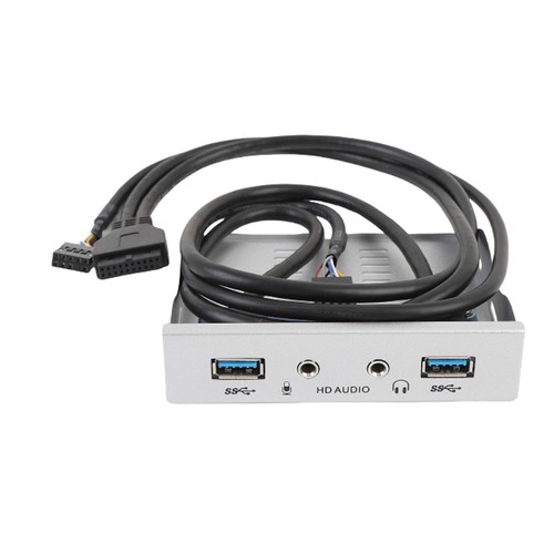 USB 3.0 Front Panel Fast Data Transfer Floppy Bay Drive Front Panel 3. ...