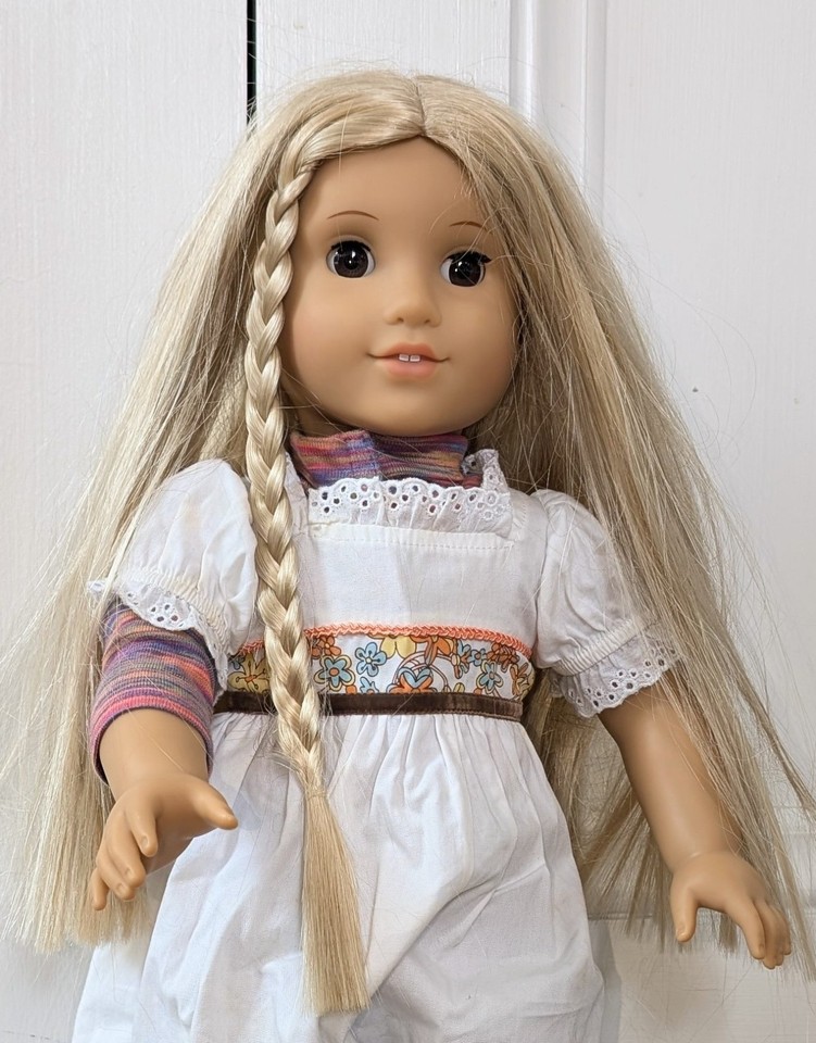 American Girl Julie Albright Doll 18-inch Blonde Brown Eyes | eBay