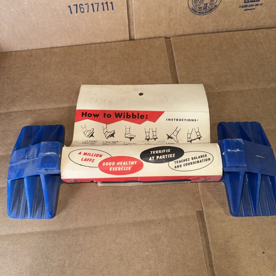 Vintage Wibbler Walk Race Dance Games Toy St Louis New Old Stock 1950s ...