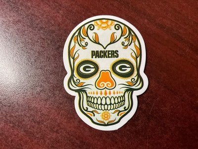 Motorcycle Sticker for Helmets or toolbox #8,106 NFL Green Bay Packers ...