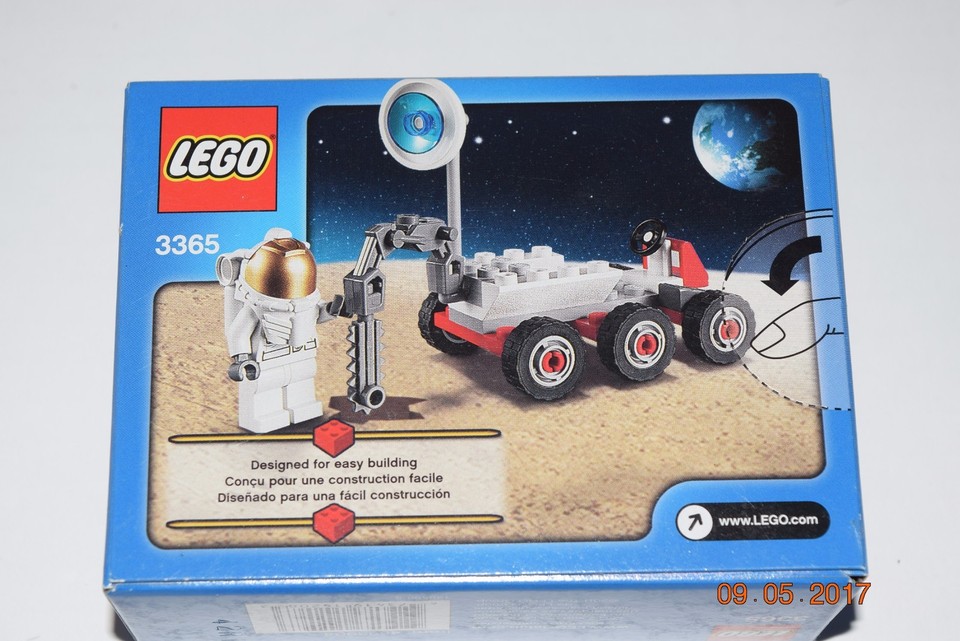 Lego 3365- City Space Moon Buggy-5+,37 pcs-Sealed-Retired - 3367/3368 ...