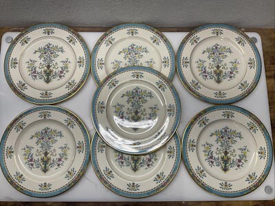 Vintage Lenox, Lenox Blue Tree, 10.5" Dinner Plate Gold Backstamp | eBay