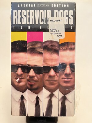 Reservoir Dogs VHS Ten Year Anniversary Special Edition Factory Sealed ...