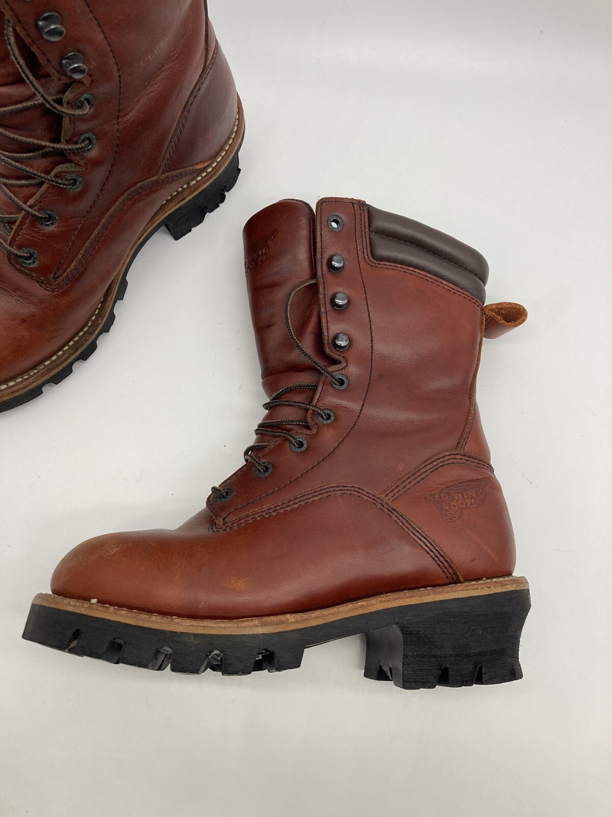 Red Wing Waterproof Work Boot LoggerMax Leather Men 6… - Gem