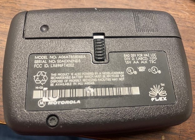 Rare Motorola FLEX Page Finder Pager. | eBay