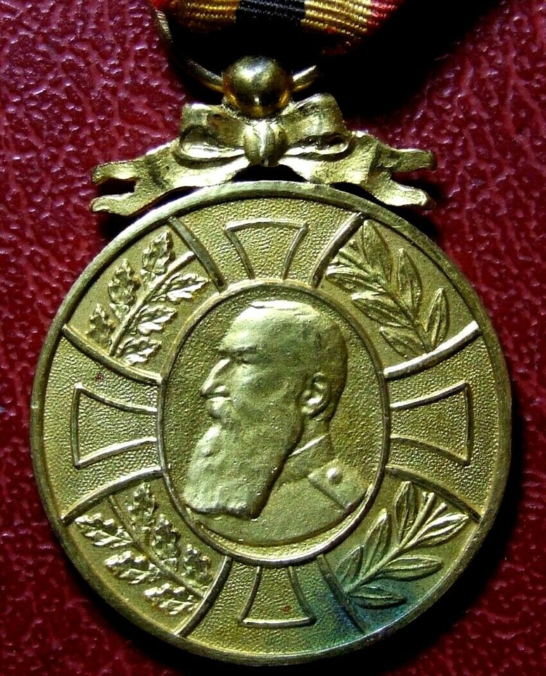 Belgio King Leopold's II 40th Anniversario Di Regno 1865-1905 Ruby ...