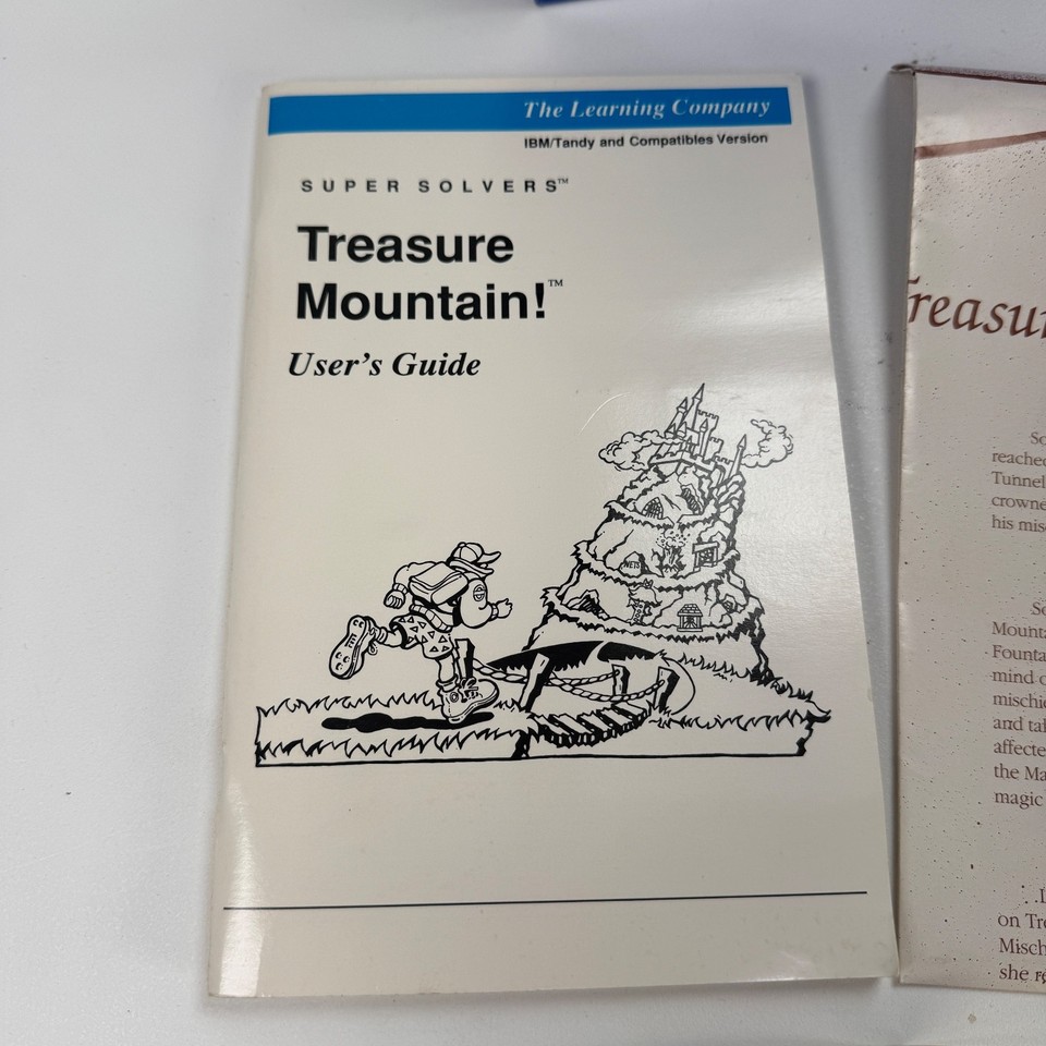 The Learning Co. Super Solvers Treasure Mountain IBM 19003 - No ...