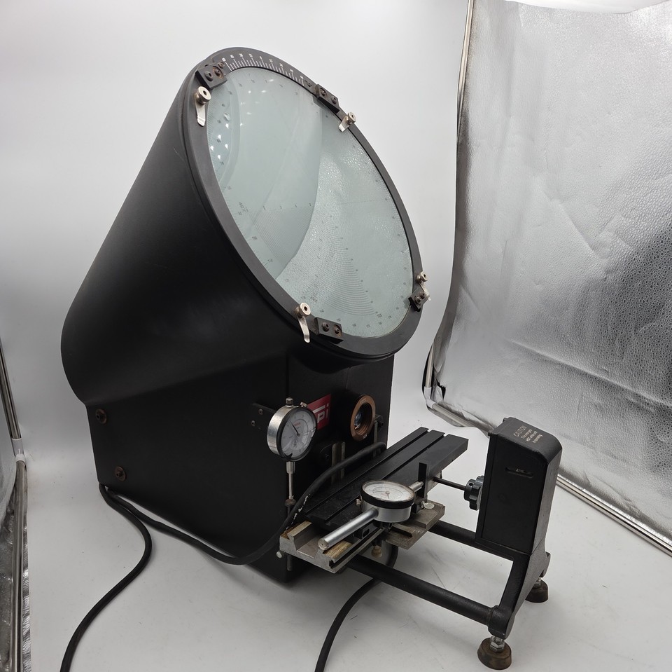SPI Horizontal Optical Comparator 12" Screen 10x 20x 40x Lenses PARTS ...