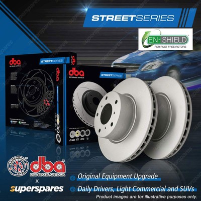 DBA EN Front Disc Brake Rotors for Skoda Octavia 1Z NE Superb 3T NP ...