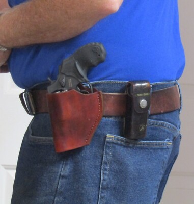 Left Hand Belt Holster for Taurus 605 and 856 Revolvers w/ 2 Inch ...