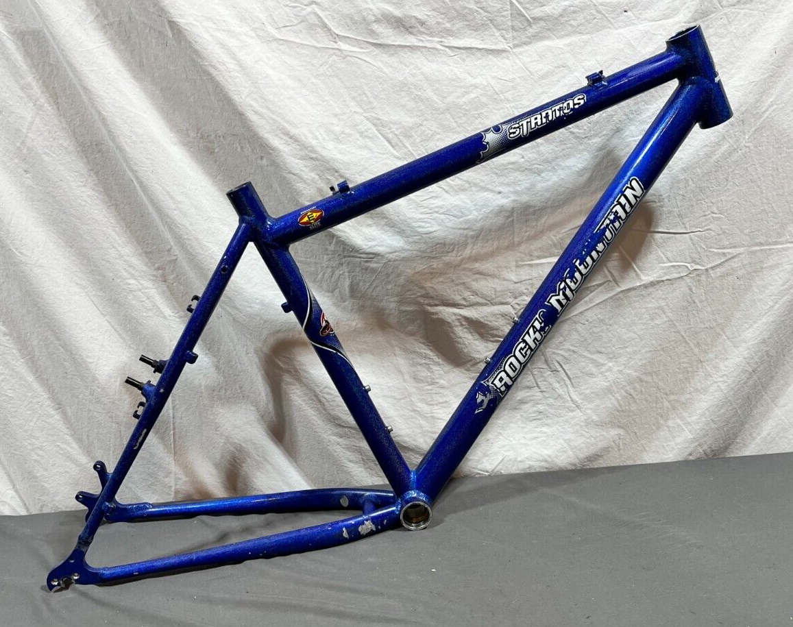 2001 Rocky Mountain Stratos 18.5" C-T Easton Elite Blue Sparkle Mtn ...