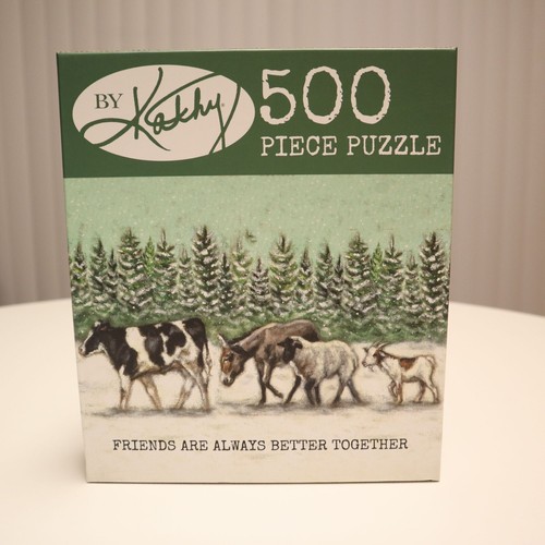 By Kathy Friends are Always Better Together 500 Piece Puzzle 24" X 18 ...
