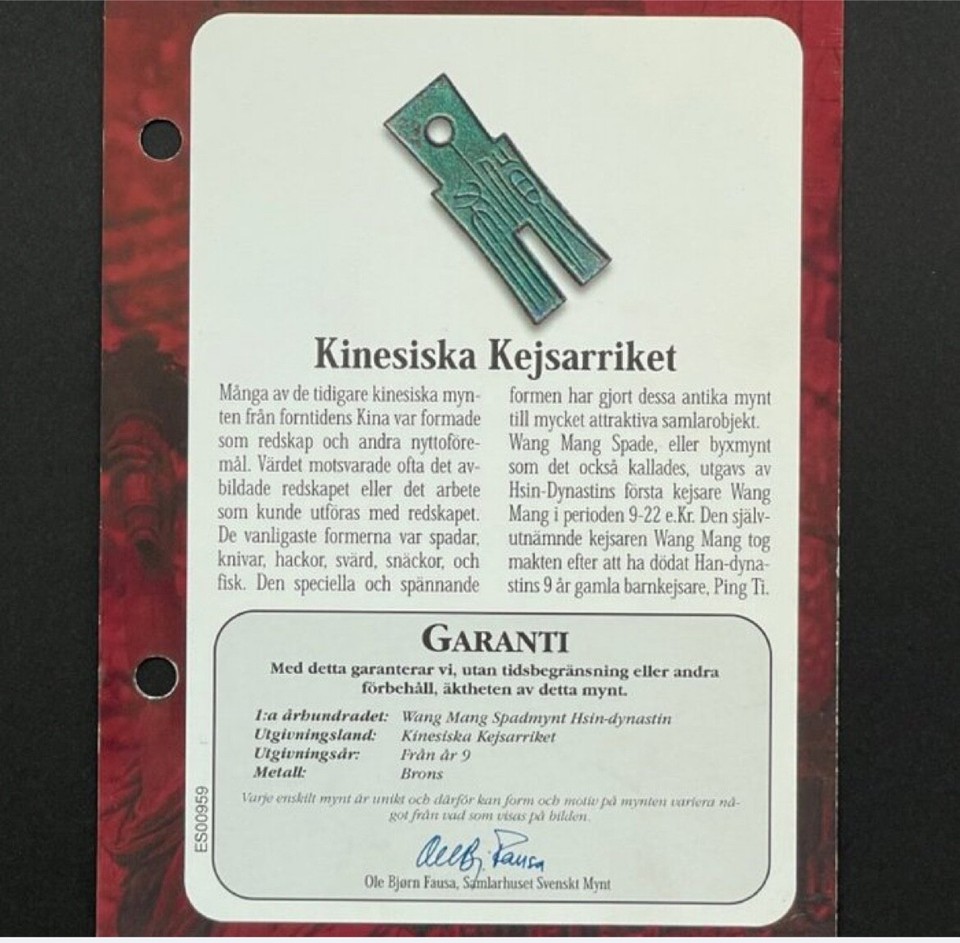 Ancient Chinese Coin Lot – Tang & Hsin Dynasty – Bronze – Certified ...