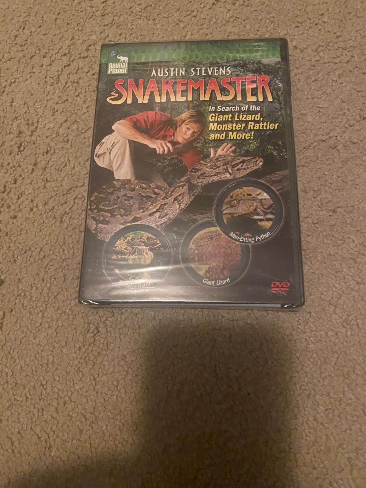 Austin Stevens Snakemaster - In Search of the Giant Lizard, Monster ...