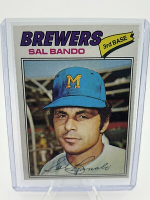 1977 Topps - Sal Bando- #498 - Brewers | eBay