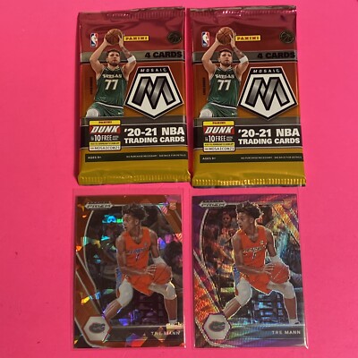 🔥🚨Tre Mann RC Prizms Oklahoma City Thunder Mosaic Blaster Packs NBA ...