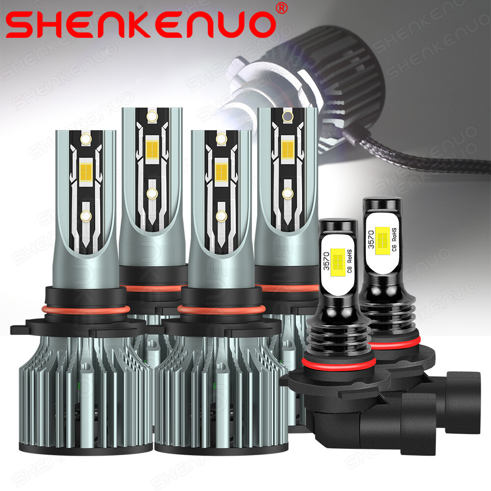 Combo LED Headlight Kit For 1999-2003 Lexus RX300 Hi/Lo Beam + Fog ...