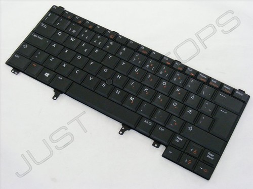 Dell Latitude E6430 XT3 E6230 Norwegian Norsk keyboard Tastatur Win 8 ...
