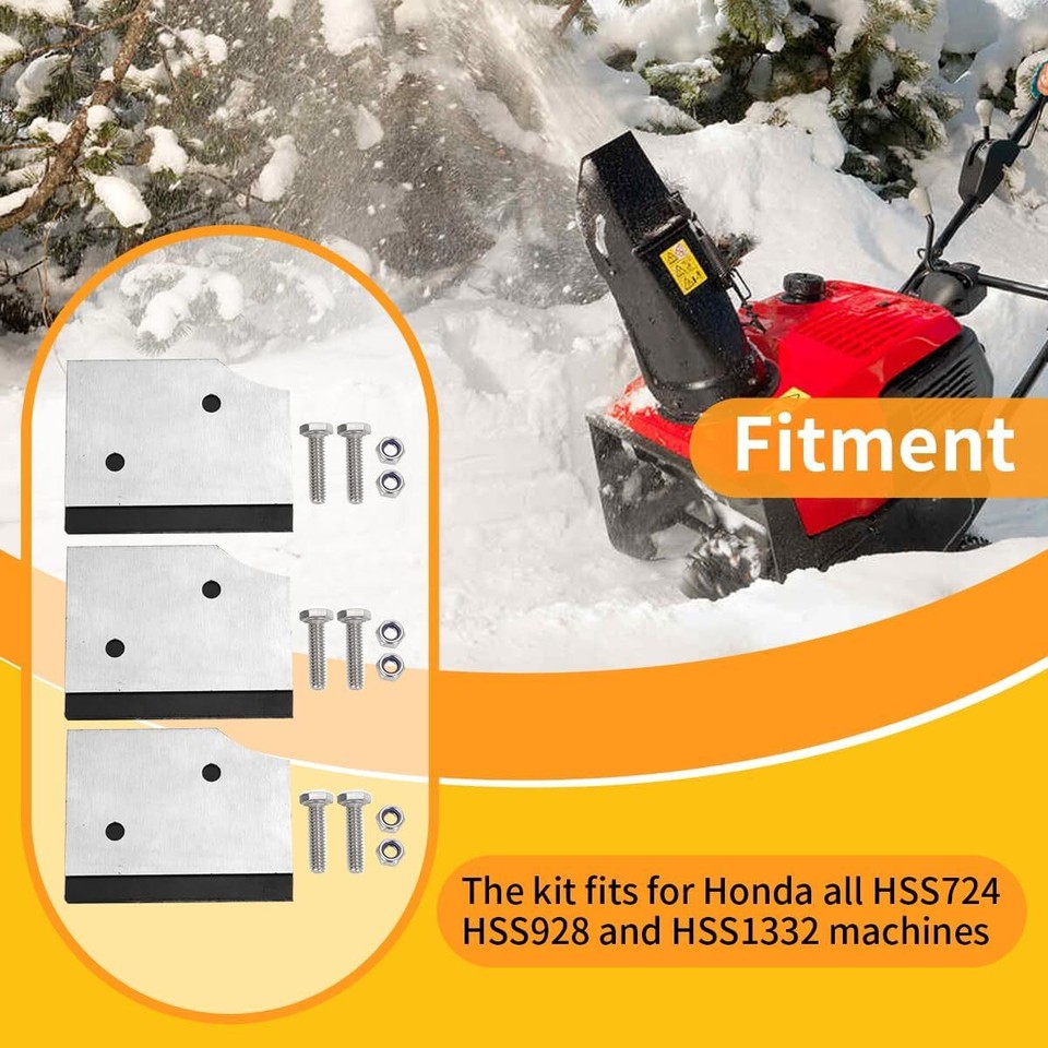 For Honda HSS724 HSS928 HSS1332 Snowblower Direct Fit Impeller Kit 24 ...