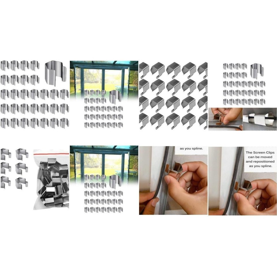 For Window Screens Window Screen Clips Outdoor Screen Clips Home Window ...