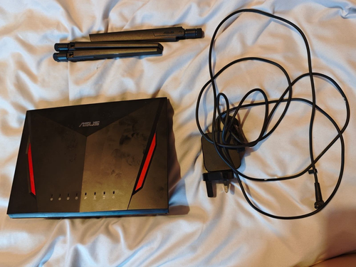 ASUS AC2900 2900Mbps Dual Band 4 Ports 1000Mbps Gaming Router (RT-AC86U ...