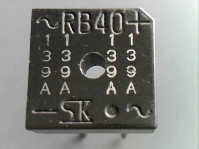 1PC RB40 Sanken 400V 8A Silicon Bridge Rectifier NOS | eBay