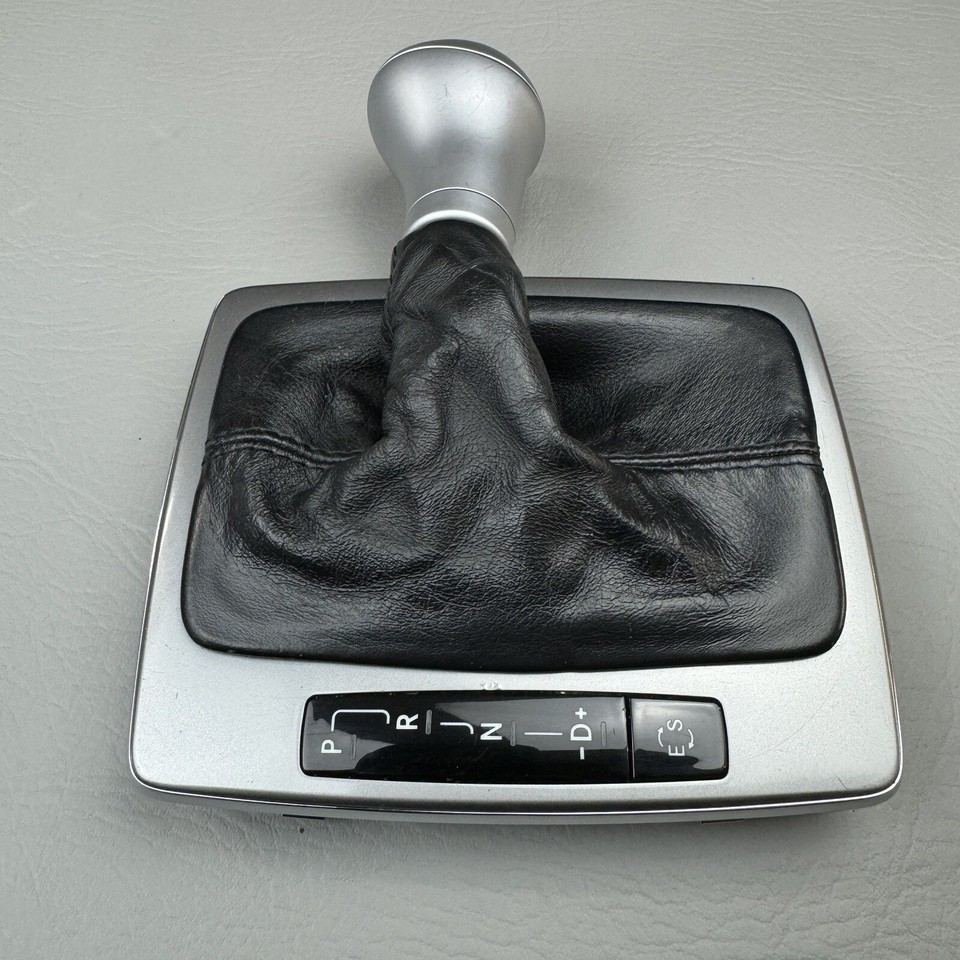 2008-2011 Mercedes W204 C300 C250 Shift Shifter Knob Boot Cover Bezel ...