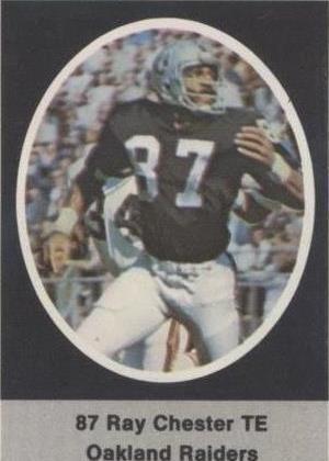 1972 Sunoco NFL Action Player Stamps - Raymond Chester (RC) for sale ...