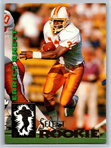 1994 Select Errict Rhett Rookie Tampa Bay Buccaneers RC #207 | eBay