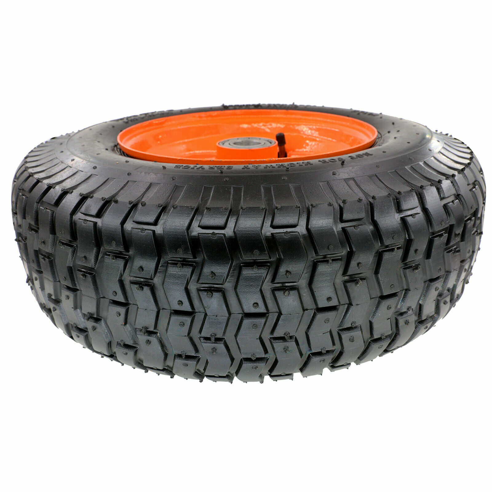 4PC 16" Heavy duty Wheelbarrow Wide Tyre Pump Up Barrow 6.50 - 8, 25 ...