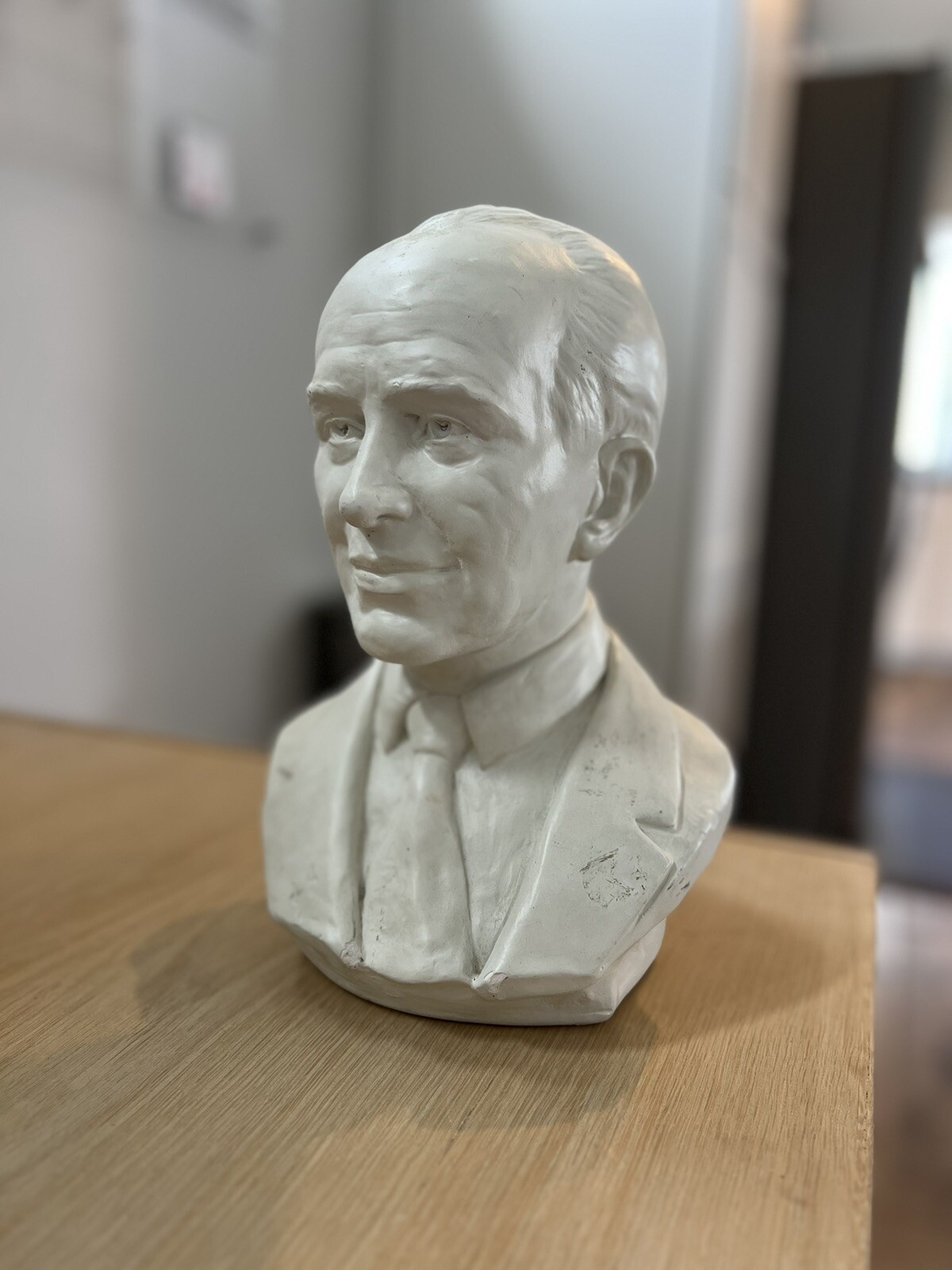 1995 DJ Bawden sculpture bust of Ezra Taft Benson mormon LDS UTAH 7.5 ...