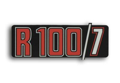 Silver Sticker Decal For BMW R100/7 | eBay