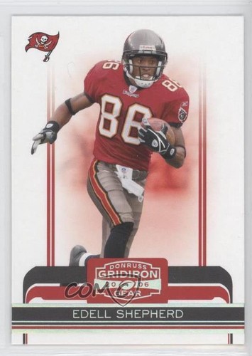 2006 Donruss Gridiron Gear Silver Edell Shepherd #87 Rookie RC | eBay