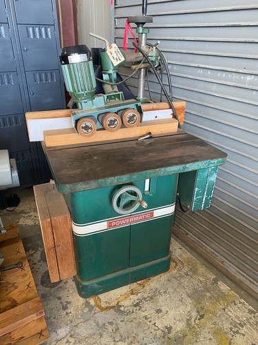 Powermatic Houdaille Shaper Power Feed Grizzly Model 26 Table Saw ...