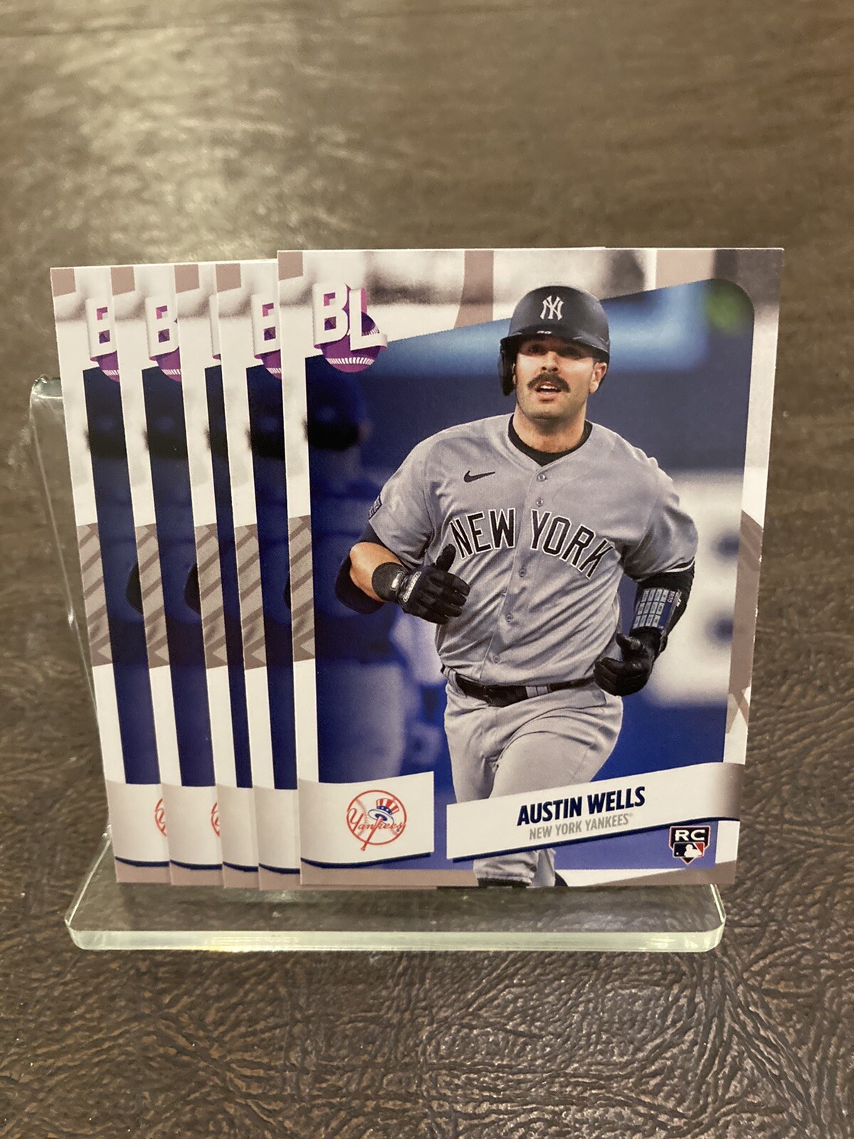 2024 Topps Big League Austin Wells Rookie RC 5-Card Lot #179 Yankees | eBay