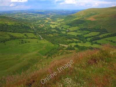 Photo 6x4 Glyn Tarell From the Path up Craig Cerrig-gleisiad c2009 ...
