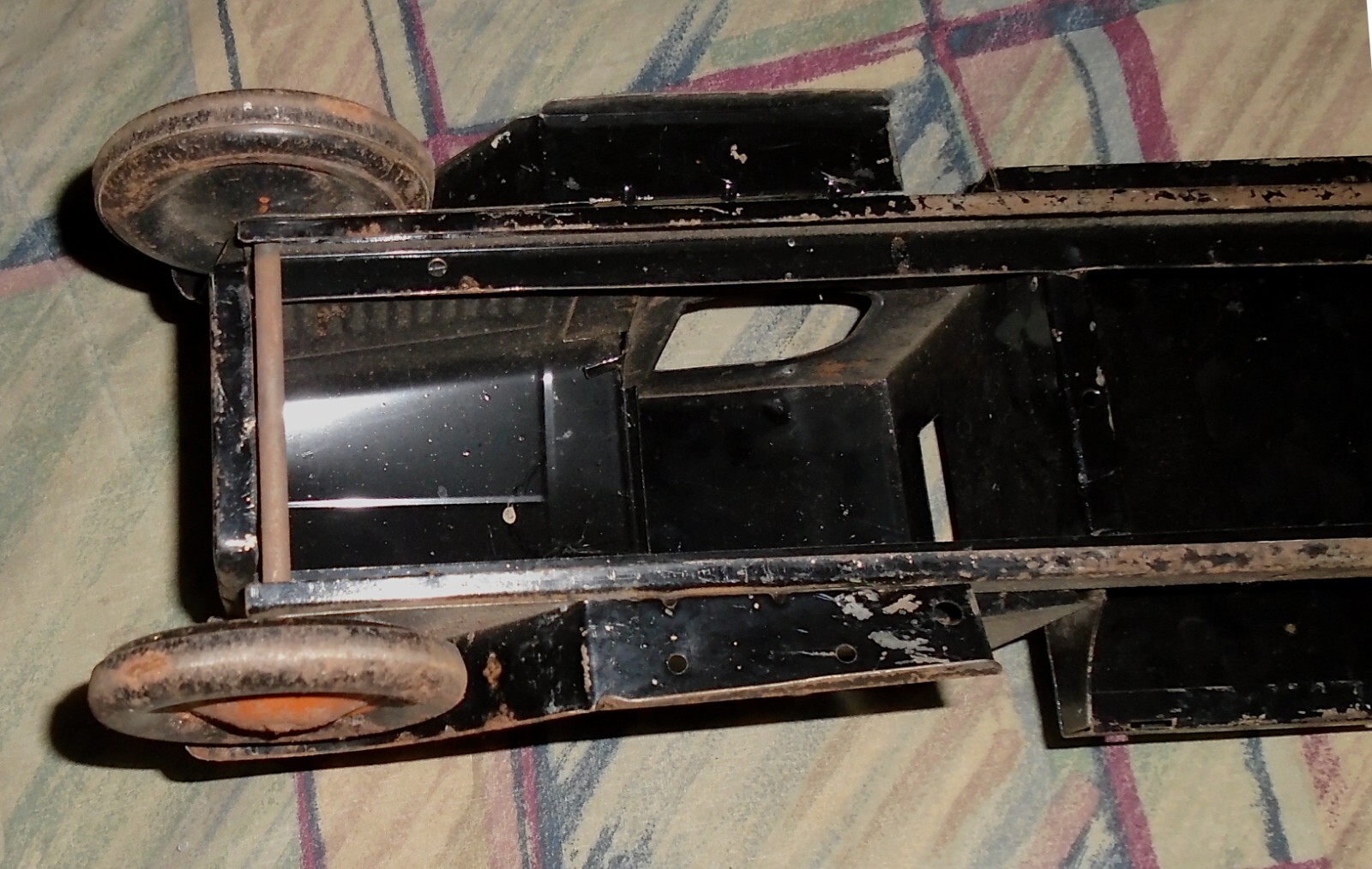 Antique 1920’s Structo Pressed Steel Stake Truck Very Good Condition. L ...