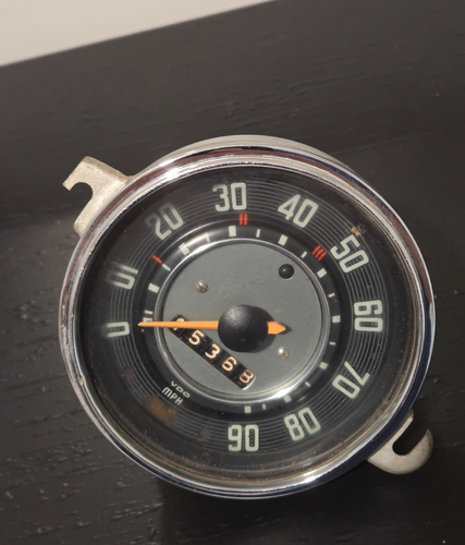 1967 VW Volkswagen Beetle Bug Speedometer Dated 12/66 Works! | eBay
