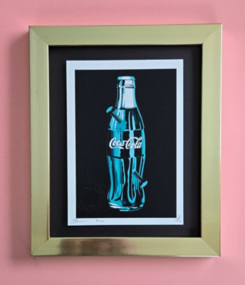 DEATH NYC Signed Original Hand Signed Print Framed LtEd COA My Coca ...