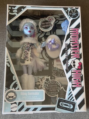 2024 Monster High ABBEY BOMINABLE Boo-riginal Creeproduction Doll NIB ...
