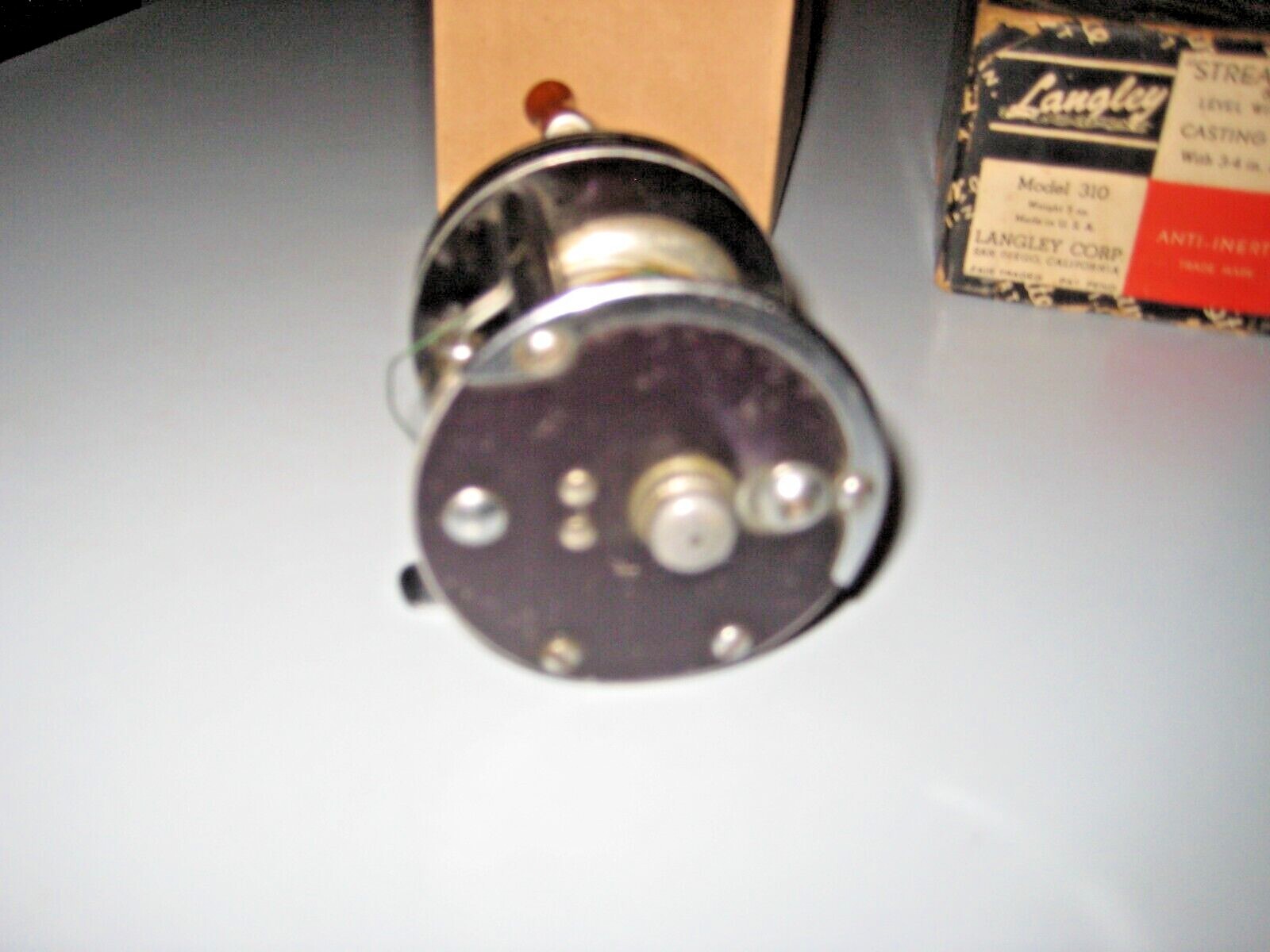 Vintage Langley Streamlite Model 310 Level Winding Casting Reel Model ...