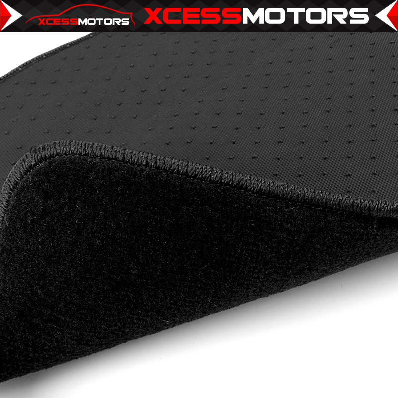 Fits 02-06 Mini Cooper Floor Mats Front & Rear Row 4PCS Black Nylon ...