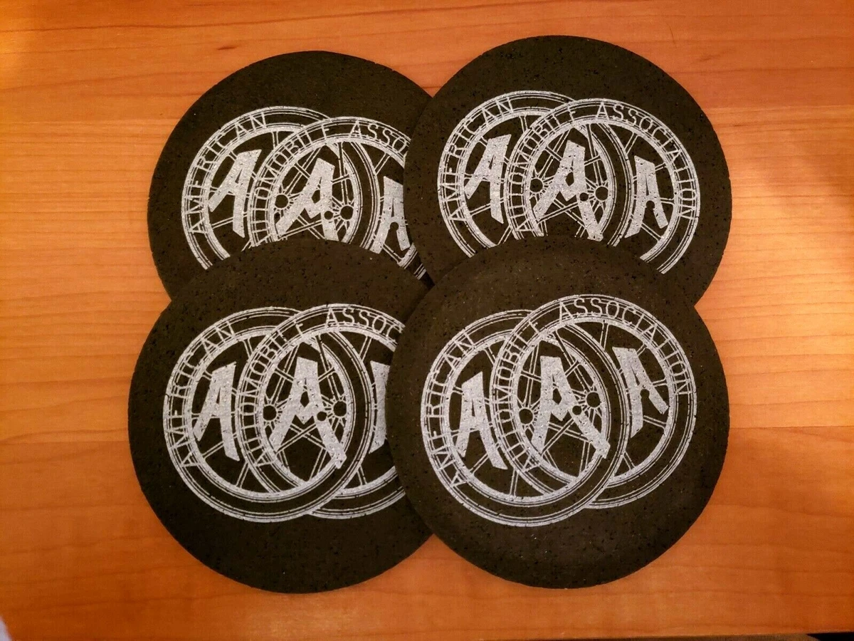 Recycled Rubber Coasters