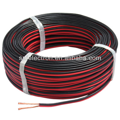 10m RED & BLACK 0.5mm² Dual-Core Speaker Cable –Multistranded Hi-Fi ...