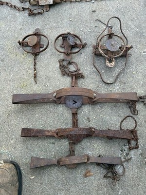 Vintage Antique Traps Lot Of 6 Rare Victor, Blake &Lamb Toothed Trap | eBay
