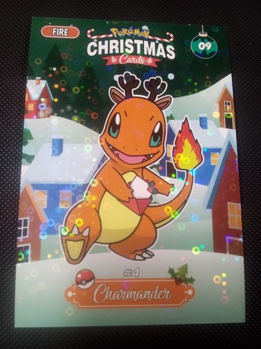 Pokemon 2024 Peru DKV Collectoons Christmas Set #9 Charmander Holo US ...