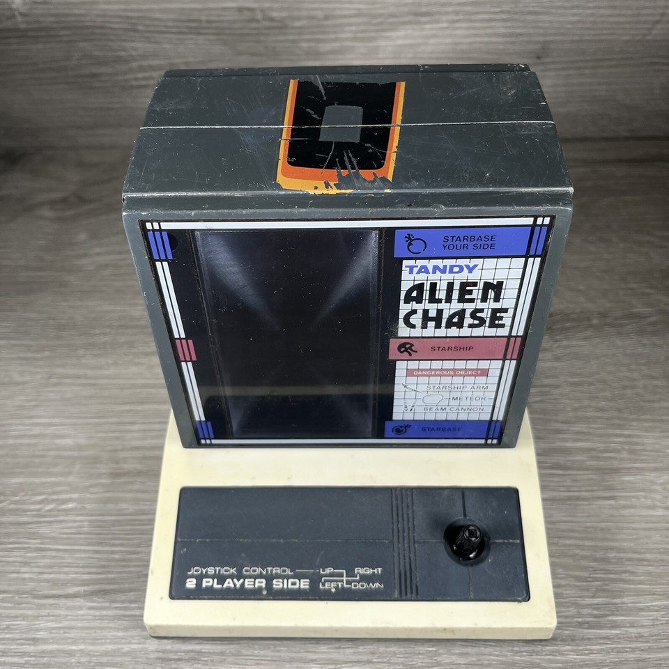 *RARE* Tandy Alien Chase RadioShack Vintage Tabletop Arcade Tested | eBay