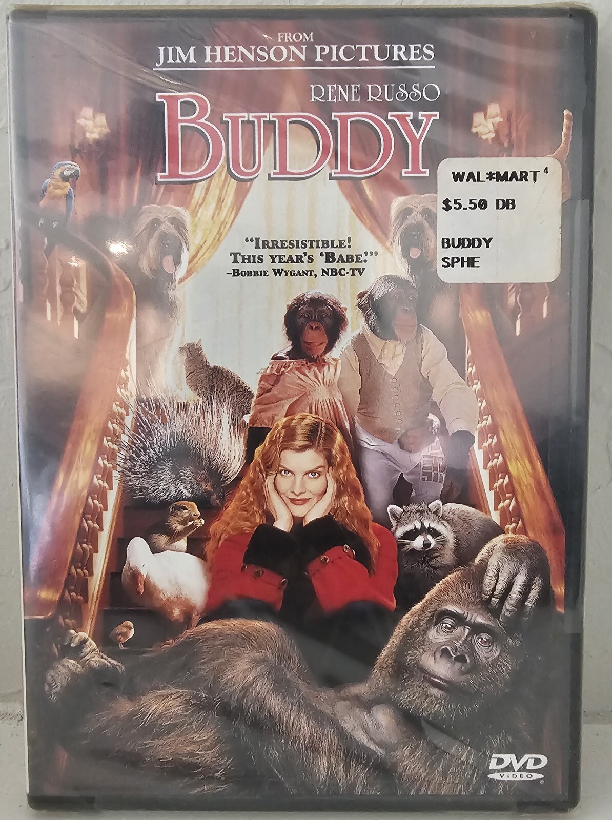 Buddy (DVD, 2001) Brand New Sealed Movies Jim Henson Pictures Rene ...