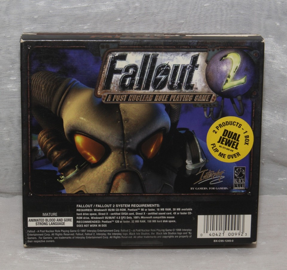 Fallout & Fallout 2 NEW PC Game | eBay
